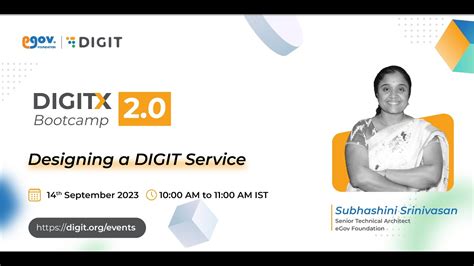 Designing A Digit Service Digitx Bootcamp 2 0 Youtube