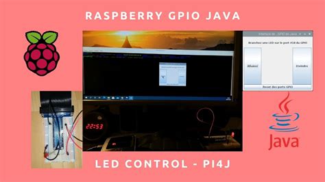 Contrôle Du Gpio Led En Java Raspberry Pi Raspi Thermo Cam