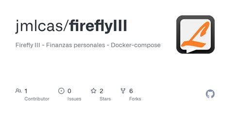 github jmlcas fireflyiii firefly iii finanzas personales docker