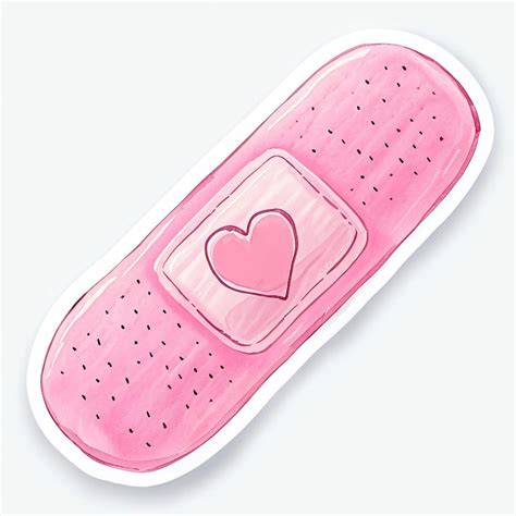 Playful Cartoon Band Aid Sticker With Im Ok Text Playground