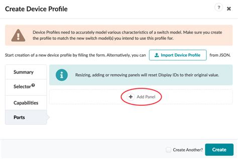 Create Monolithic Device Profile Apstra 5 0 Juniper Networks