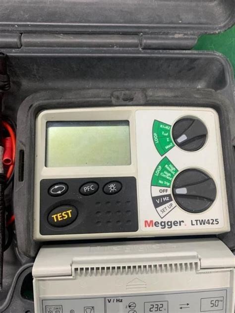 Megger Loop Impedance RCD Combined Tester LTW 425 Computers Tech Office Business