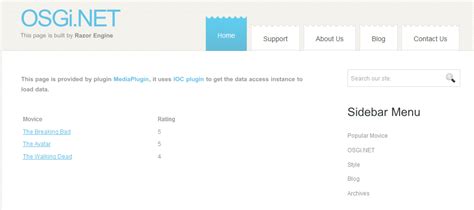 Osginet Wiki Osginet Home