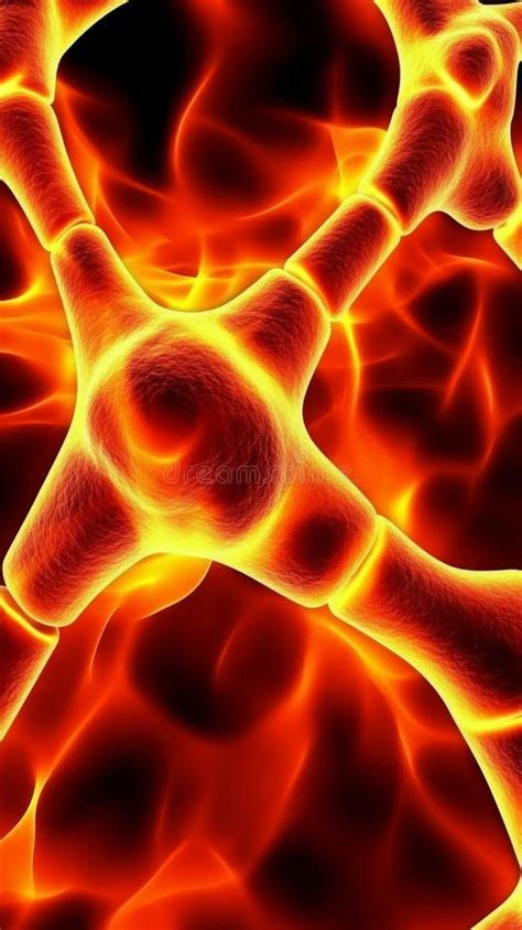 Microscopic Observation Of A Cell S Interior Reveals A Complex Array Of
