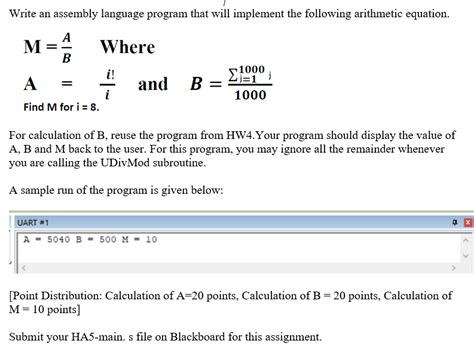 Solved Write An Assembly Language Program That Will