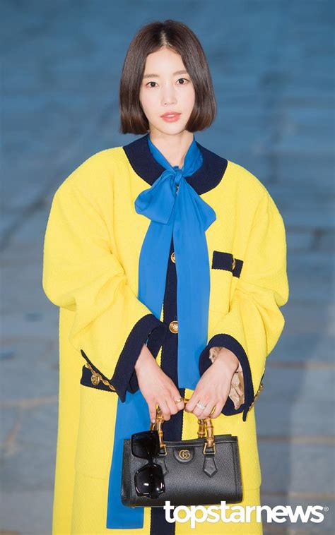 기은세 ‘상큼한 블루 레몬 컬러 구찌 패션쇼 [hd포토] 최규석 기자 톱스타뉴스