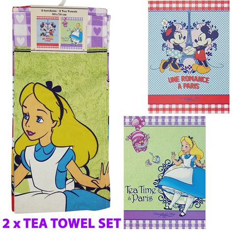 Disneyland Paris Alice In Wonderland And Mickey And Minnie Mouse Tea