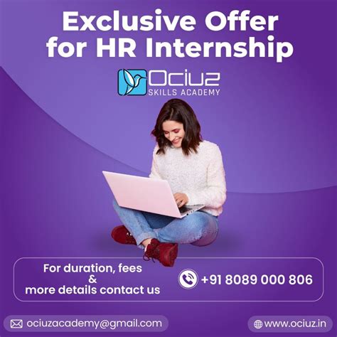 ociuz skills academy on linkedin hrinternship exclusiveoffer