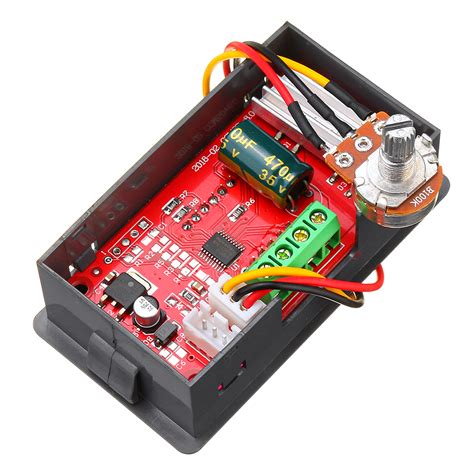 New DC 6V 30V 12V 24V PWM Motor Speed Controller Digtal Display Max 8A 16kHz Adjustable DC Motor