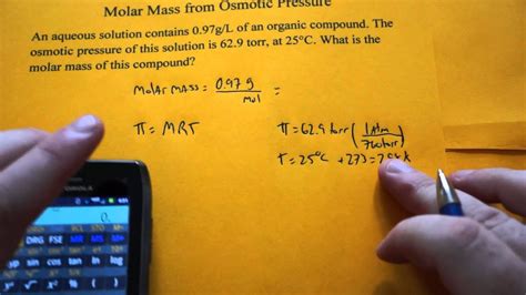 Osmotic Pressure Definition Formula Examples Solved Osmotic Pressure