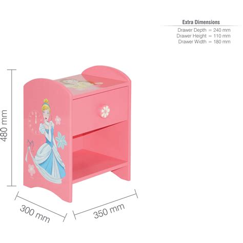 Disney Princess Bedside Table