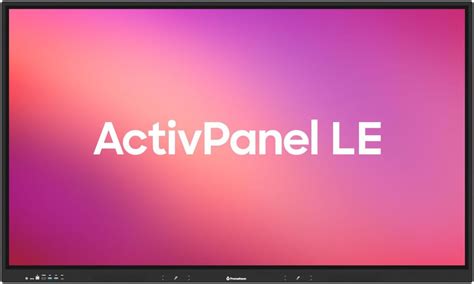 Promethean Activpanel Le 86” High Specification Digital