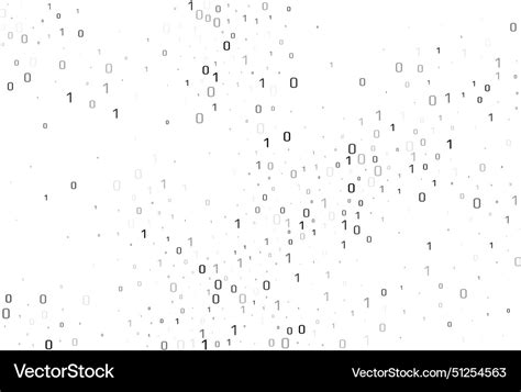 Binary Data Design Element Digital Abstract Vector Image