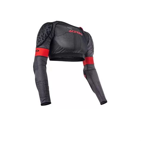 Acerbis 0023730293067 galaxy jacket short body armour grey black size