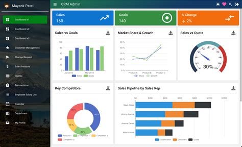 Quasar Admin Crm Quasar 2 Vue 3 Best Crm Ui Template