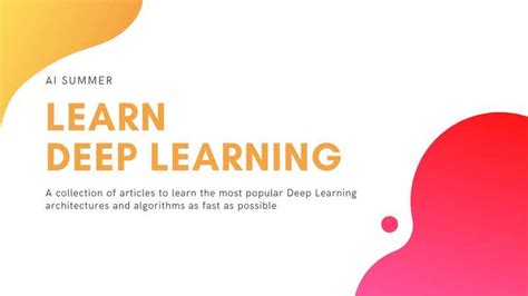 How To Learn Deep Learning In 2020 Ai Summer
