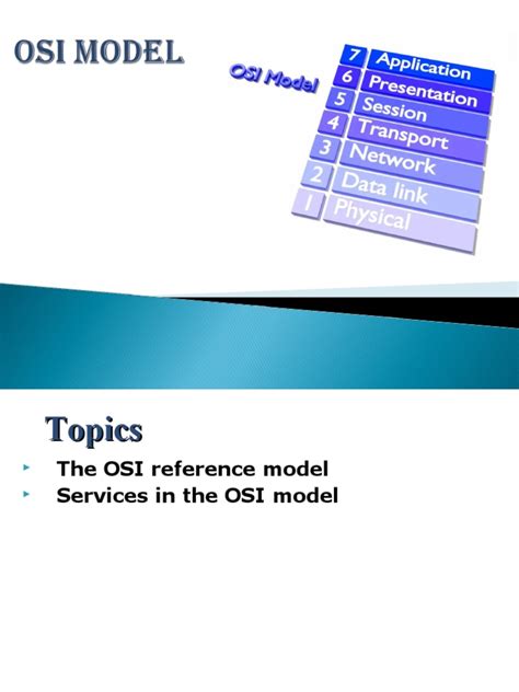 osi model 1 pdf osi model computer network