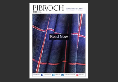 Pibroch 2023 Saint Andrews Society Of The State Of Ny