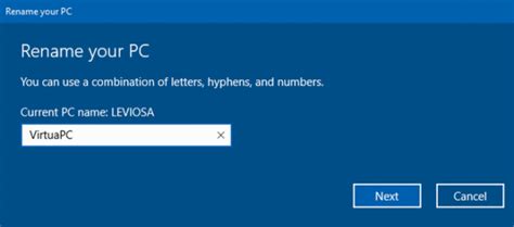 How Do I Rename My Windows Pc