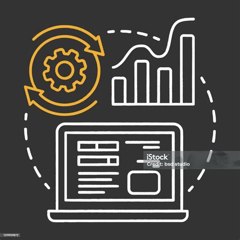 Alpha Testing Chalk Concept Icon Software Development Stage Idea Thin