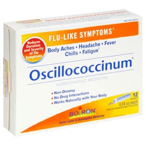 Boiron Oscillococcinum 6 Pk 12 Cp Qfc