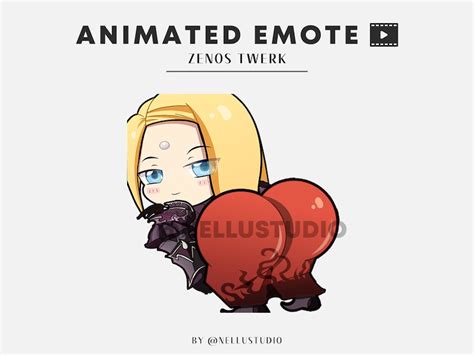 Ffxiv Zenos Twerking Animated Emote Etsy