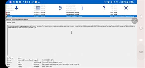 Low Virtual Memory Windows Forums
