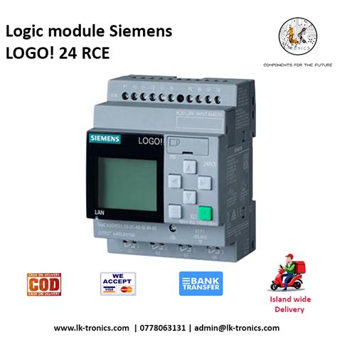 Siemens Logic Module Logo 24 Rce Lk Tronics