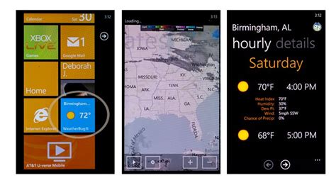 Software Review Windows Phone 7 Weatherbug Windows Central