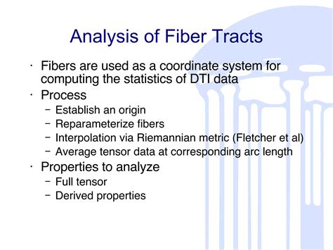 A Quantitative Dti Fiber Tract Analysis Suite 898 Ppt