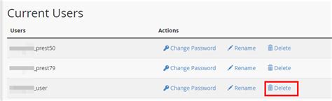 Mysql Database Users Supporthost