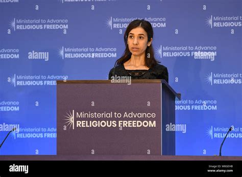 Nadia Murad A Prominent Yezidi Human Rights Activist And Survivor Of Isis Gender Based Violence