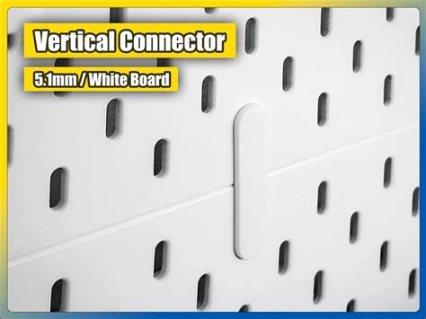Ikea Skadis Connector Vertical By Au3d Makerworld