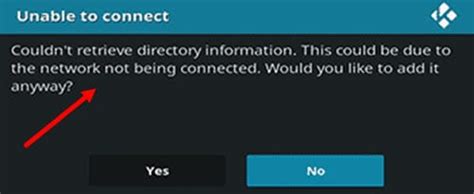 Kodi Couldnt Connect To Network Server Solved