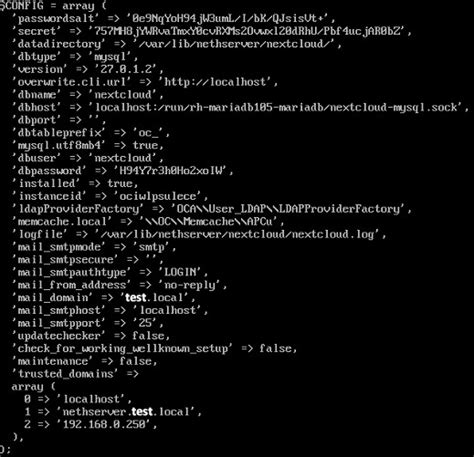 User Settings does not display ℹ Support Nextcloud community