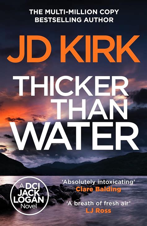 Amazon.com: Thicker than Water (DCI Logan Crime Thrillers ...