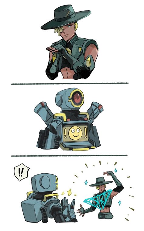 Pathfinder And Seer Apex Legends Drawn By Stack Sack B Danbooru