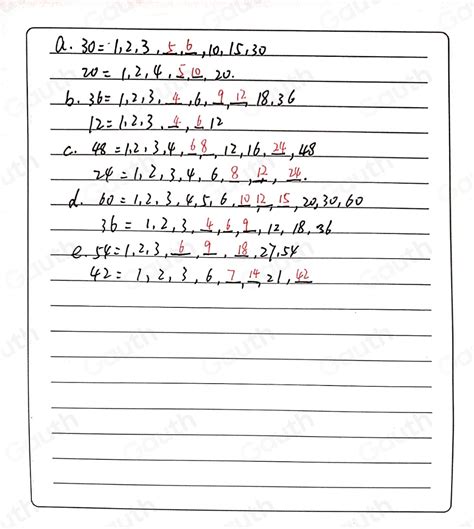 solved directions using the divisibility rules for 2 5 and 10 fill
