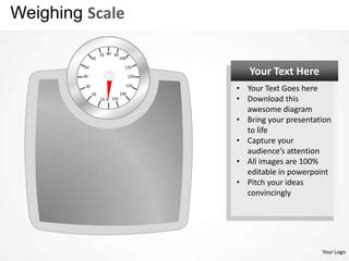 Weighing Scale Powerpoint Presentation Templates PPTX