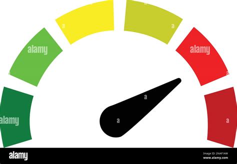 Speedometer Tachometer Icon Speed Indicator Sign Internet Car Speed Performance Concept