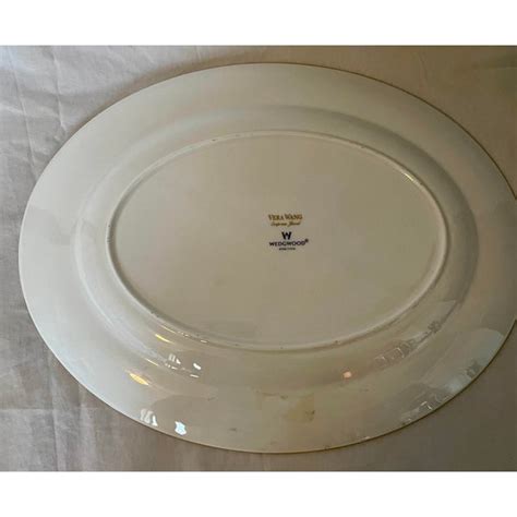 Wedgwood Bone China Vera Wang Empress Jewel Oval Platter Chairish