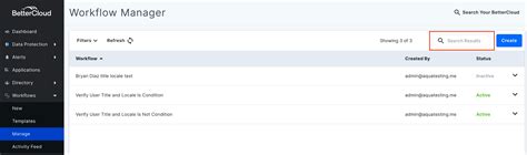 Workflow Manager Grid Enhancements BetterCloud