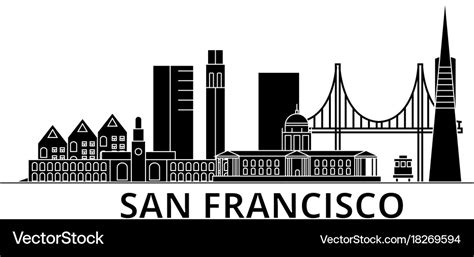 Sf Skyline Clipart Free