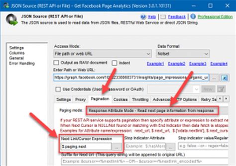 How To Get Data From Facebook In Ssis Using Rest Api Zappysys Blog