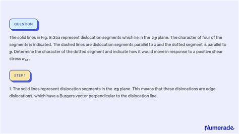 ⏩solved the solid lines in fig 8 35a represent dislocation segments