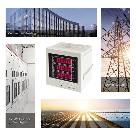 Digital Cvm C10 Multi Function Meter 300v Multi Function Power Meter