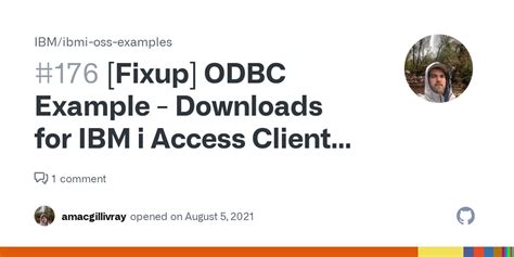 [fixup] odbc example downloads for ibm i access client solutions
