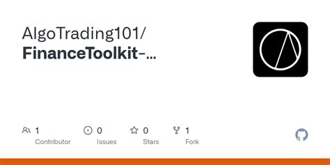 GitHub AlgoTrading FinanceToolkit AlgoTrading