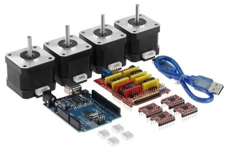 Kit De Controlador De Impresora 3d Cnc Arduino Robot Electronica