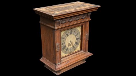 Classical Clock 01 3d Model Turbosquid 1807144
